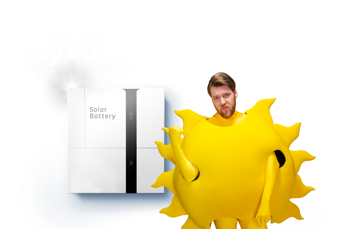 Supercharge your solar panels with a Plico battery.