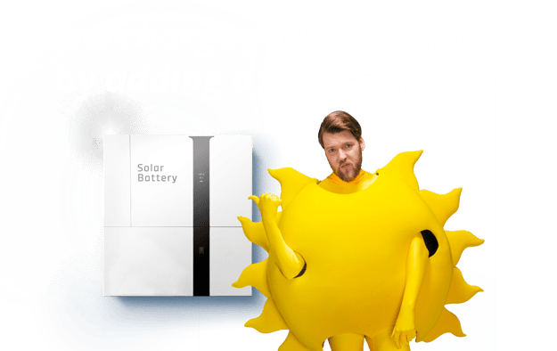 Supercharge your solar panels with a Plico battery.